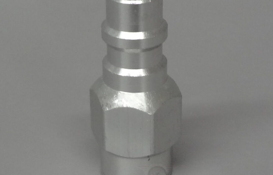 Virgin Refrigerant Tank Adapter to Low Side R134 Fitting