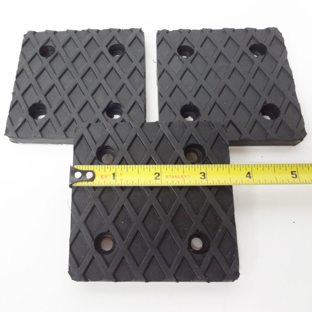 BENWIL SQUARE Rubber Lift Pads TP-45 & TP9 Set of 4
