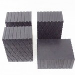 3" Tall Rubber Stack Blocks for Any Auto Lift or Jack - Set of 4