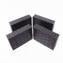Solid Rubber Lift Block Pad (6" x 4 3/4" x 1.5") Set Of 4