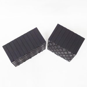 Set of 2 - 3" Tall Solid Rubber Stack Blocks for Any Auto Lift