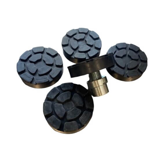 Tuxedo Auto Lift Round Rubber Slip on Pads TP9KACX-014